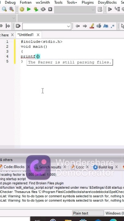 My first c program in code block #shortvideo #viralvideo #clanguagevideo - YouTube