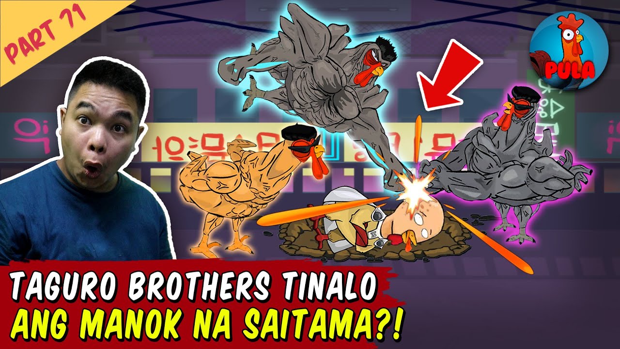 Taguro Brothers Lang Pala Katapat ni Saitama - Manok na Pula 71 - YouTube