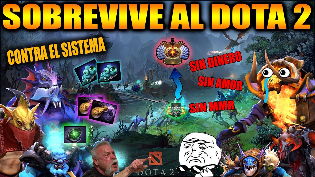 SUBIENDO MEDALLA EN DOTA 2! O BOTANDO EL HIGADO EN DOTA 2 XD - YouTube