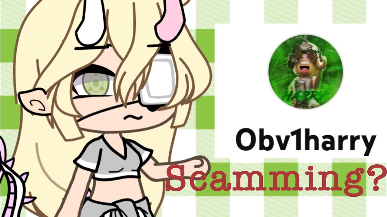 Is @obv1harryy scamming? *roblox drama* 2023 - YouTube