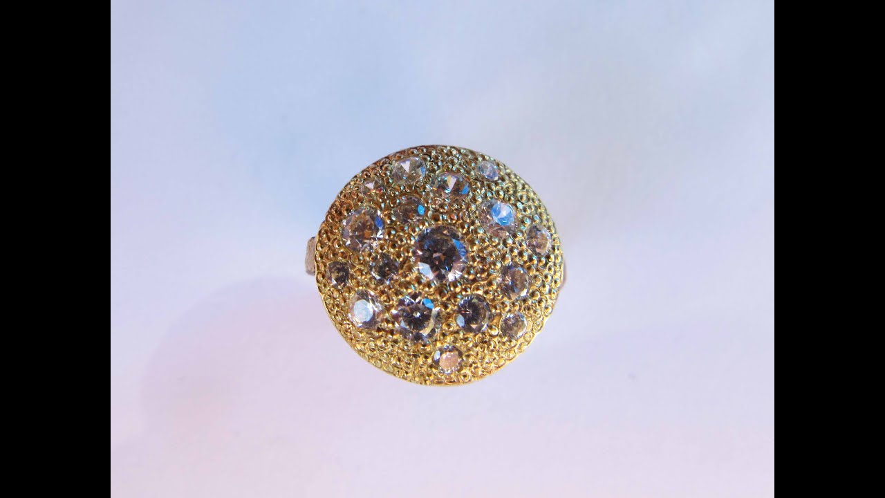 Beaded pave setting - YouTube