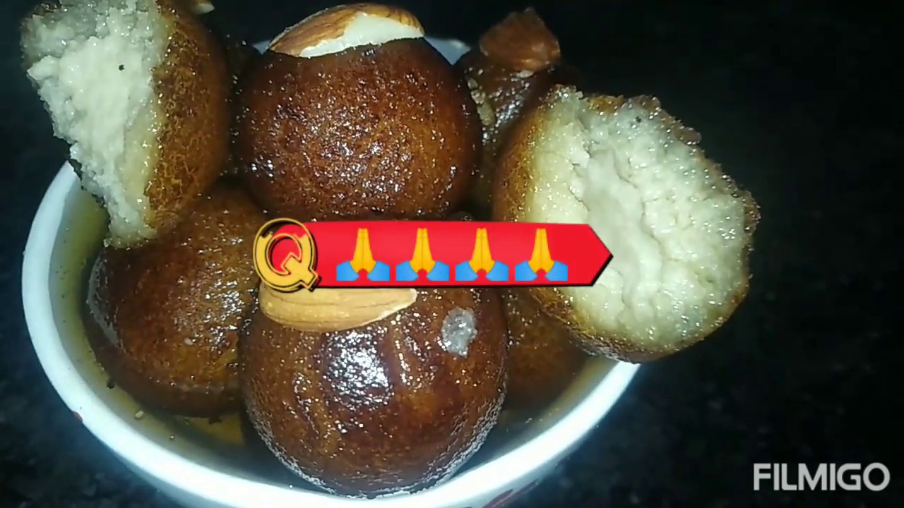 Gulab jamun (Indian famous desert) recipe gulab jamun - YouTube