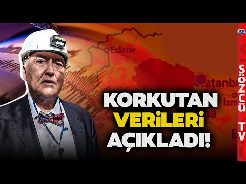 İstanbul İçin Alarm! Marmara Depremi Buralara Vuracak! Övgün Ahmet Ercan'dan Verilerle Anlattı