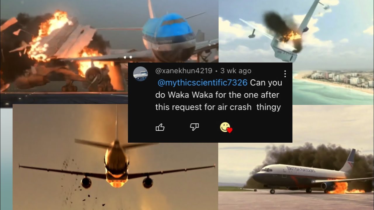 Air crash compilation | Waka Waka | Music Video - YouTube