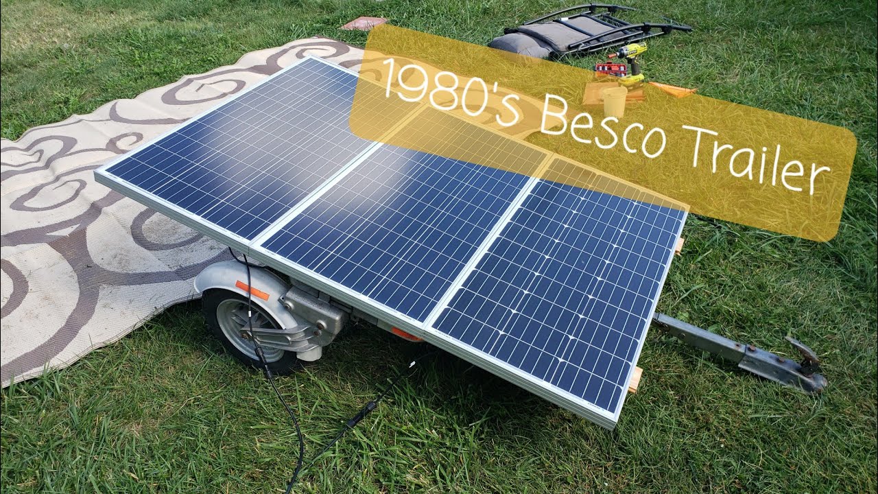 Overview: Besco Folding Suitcase Trailer - YouTube