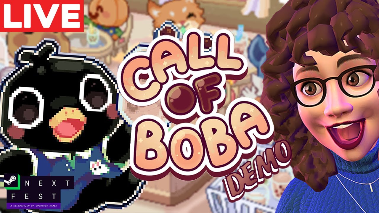 🔴LIVE - Saving a Struggling Boba Tea shop! - Call of Boba First Look ...