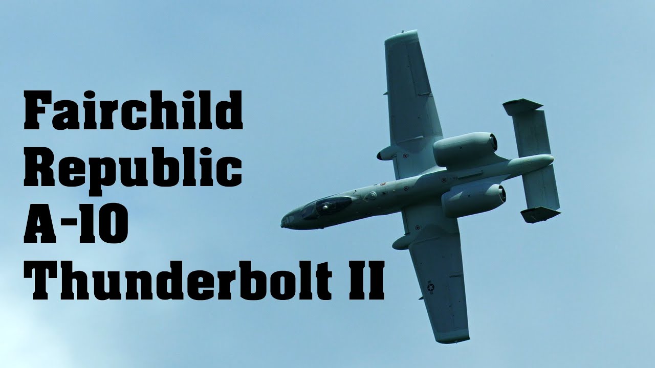 A-10 Thunderbolt II | 3m giant scale jet turbine RC model | 4K | 2022 - YouTube