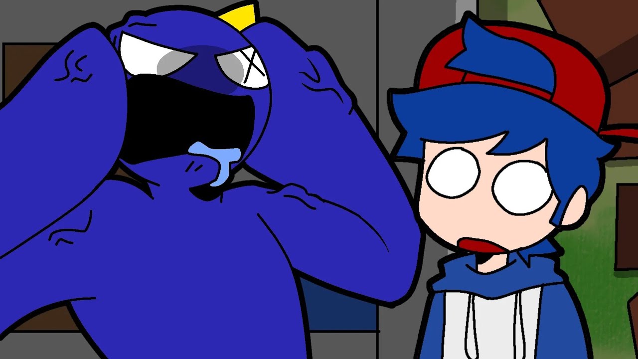 Boyfriend will survive against Blue Monster //Friday night funkin ...