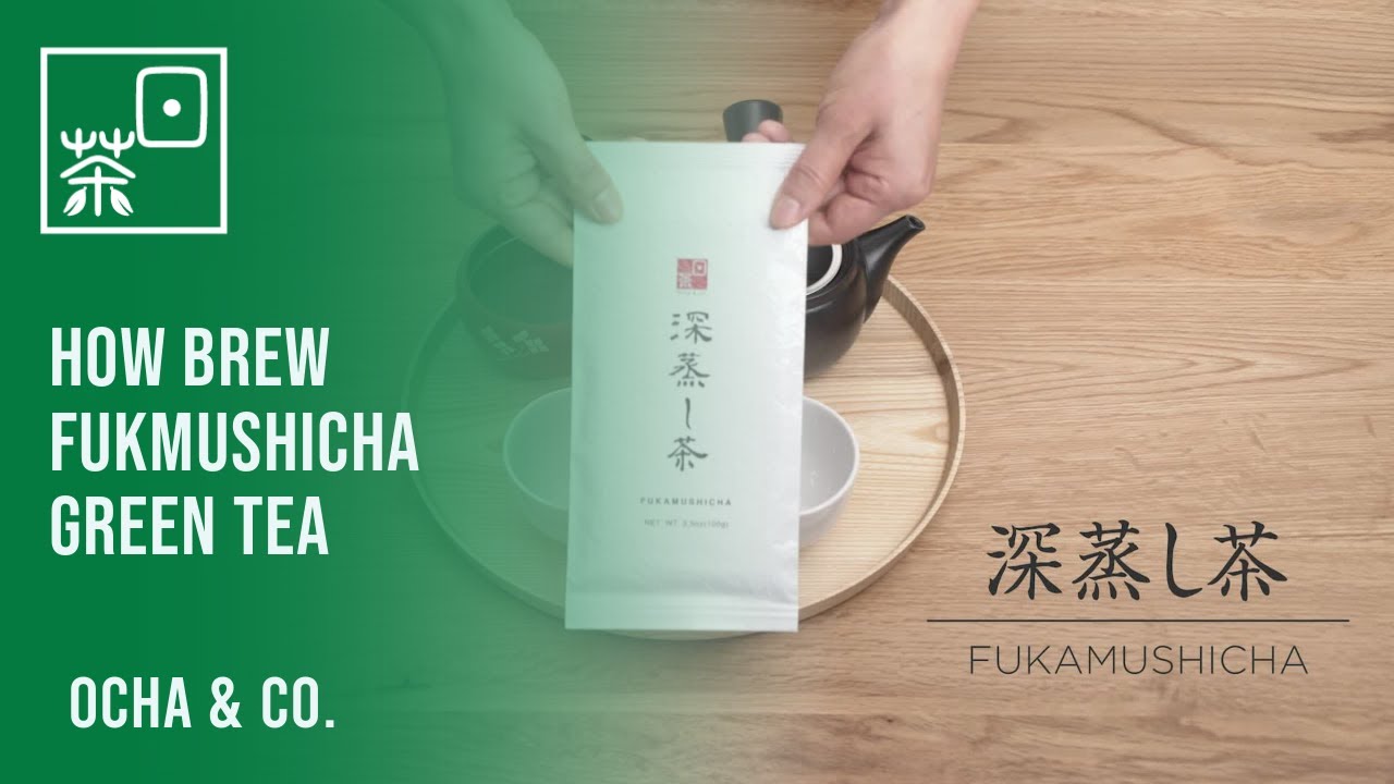 How To Brew Japanese Green Tea Fukamushi Sencha - YouTube