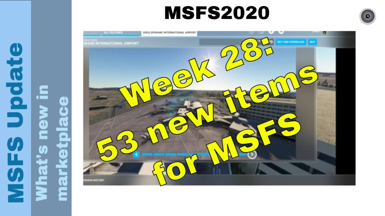 Flight Simulator 2020 - MSFS Update - What's new in the marketplace ...