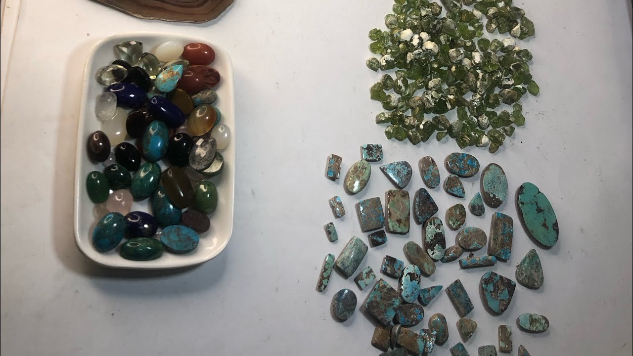 Natural Rough and Cut Gemstones - YouTube