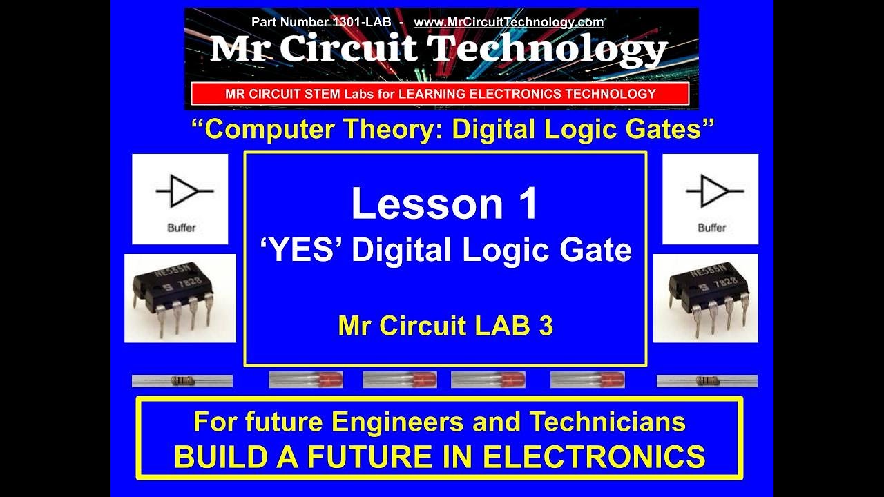 Lab 3 - The YES Gate and Intro to Logic Gates - YouTube