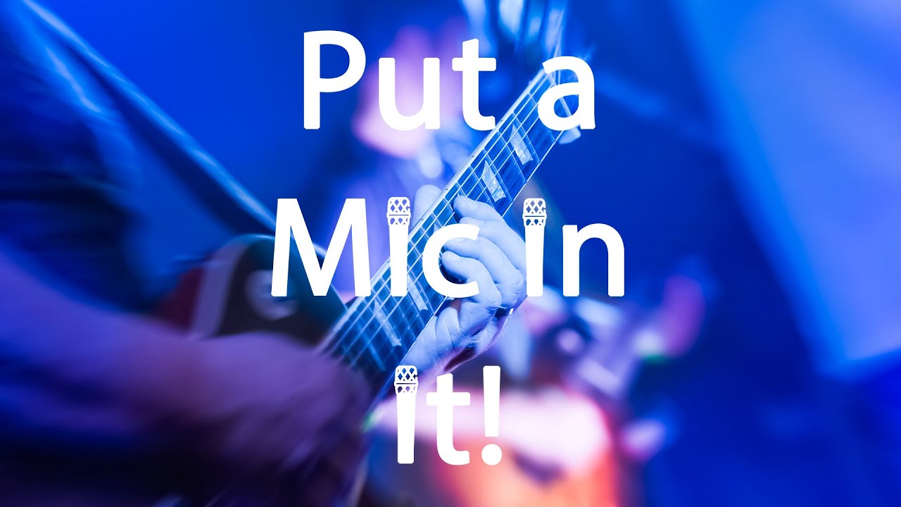 Put a Mic in it! Episode 0001 - Kevin Alexander - YouTube