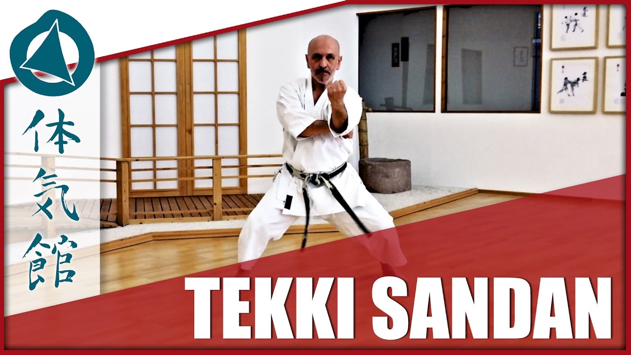 HOW TO: TEKKI SANDAN – SLOW & FAST | Shōtōkan Karate Kata by Fiore ...