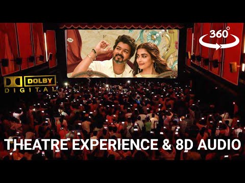 Arabic Kuthu - Beast ( Theatre Experience 360°) 🎧 use headphones | Dolby Atmos sound |  vijay.