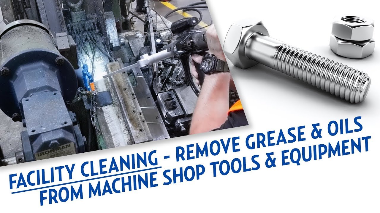 Clean your machine shop tools, motors & equipment with dry ice blasting ...