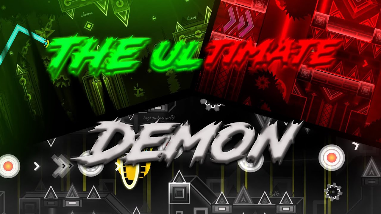 The Ultimate Demon 100% (Extreme Demon) by Vit12 | Geometry Dash - YouTube
