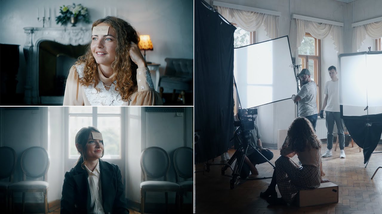 Cinematic lighting in the interior : making of "The library" - YouTube