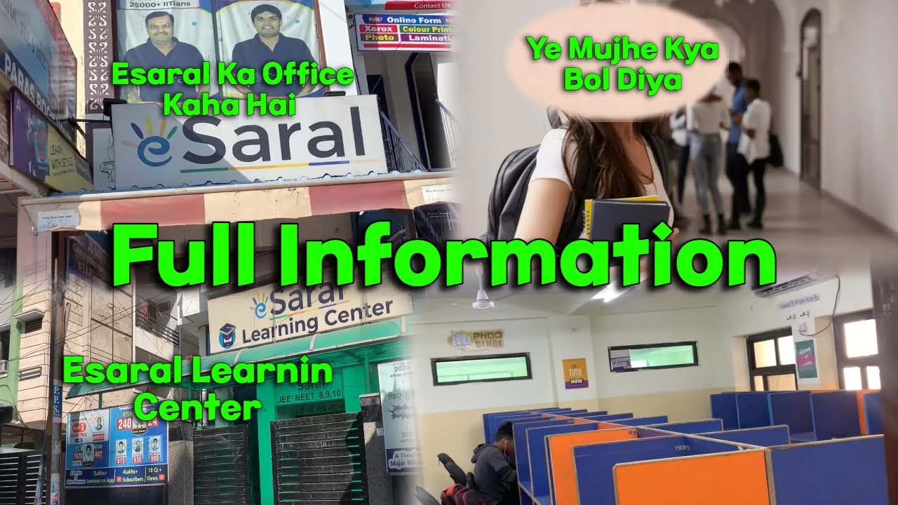 Esaral Office And Library In Kota // Esaral Ka Office Aur Library kaha ...