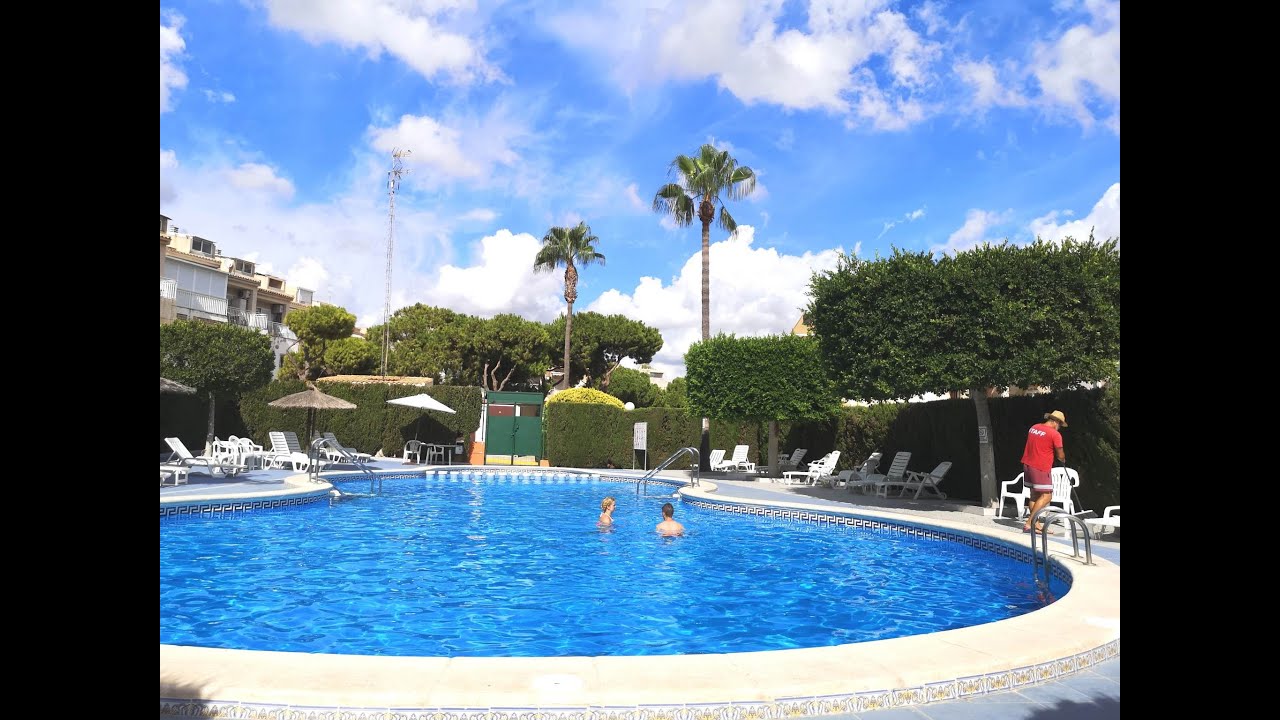 87,950€ Los Balcones 2 bed upper floor with roof garden, pool - YouTube