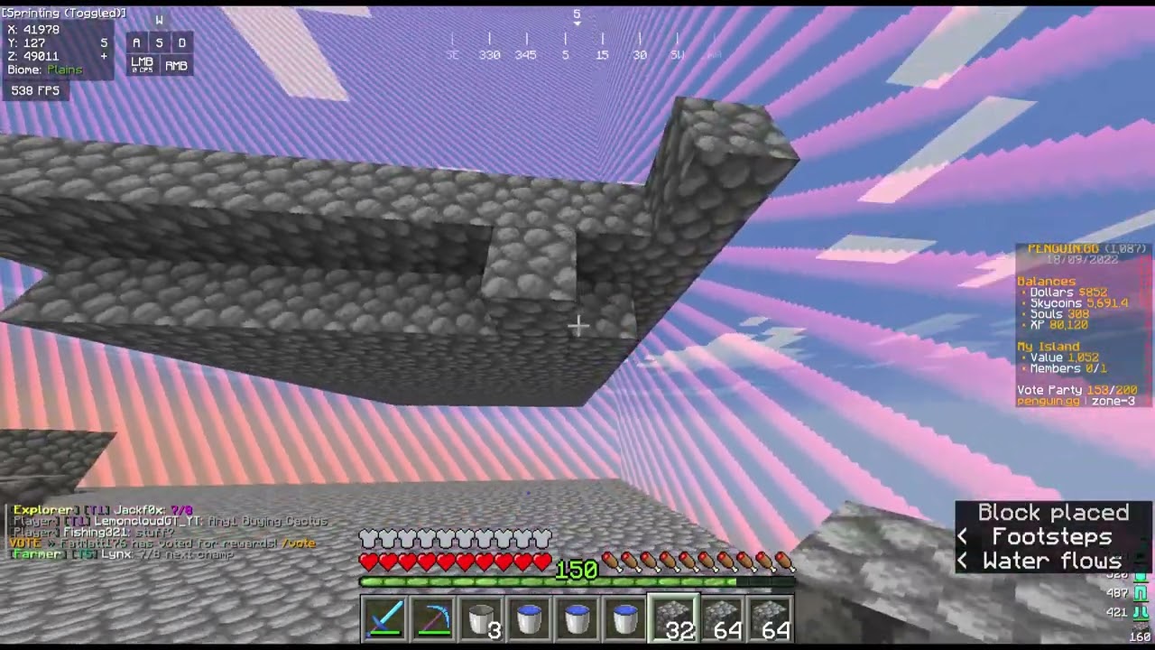 The Competition! SB737 Skyblock Server - YouTube