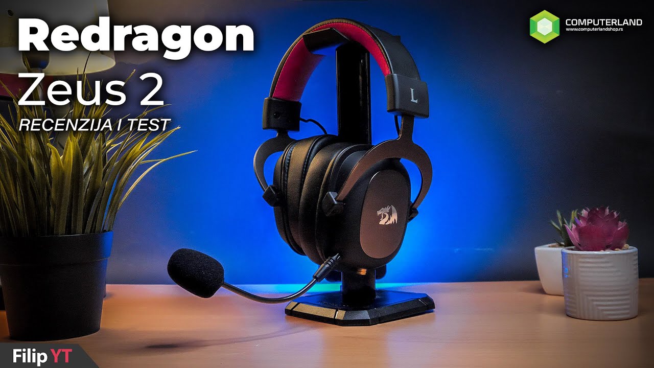 NAJBOLJE REDRAGON SLUŠALICE - Redragon Zeus 2 - YouTube
