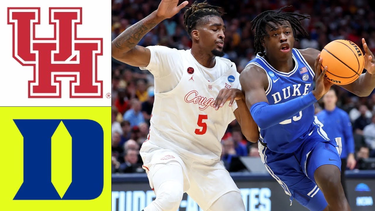 Houston Cougars VS Duke Blue Devils [ GAME 2nd-Qtr] Apr 05,2025 Men's ...