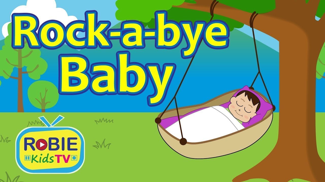 Rock-A-Bye Baby On The Tree Top with Lyrics | Lullaby For Babies To Go ...