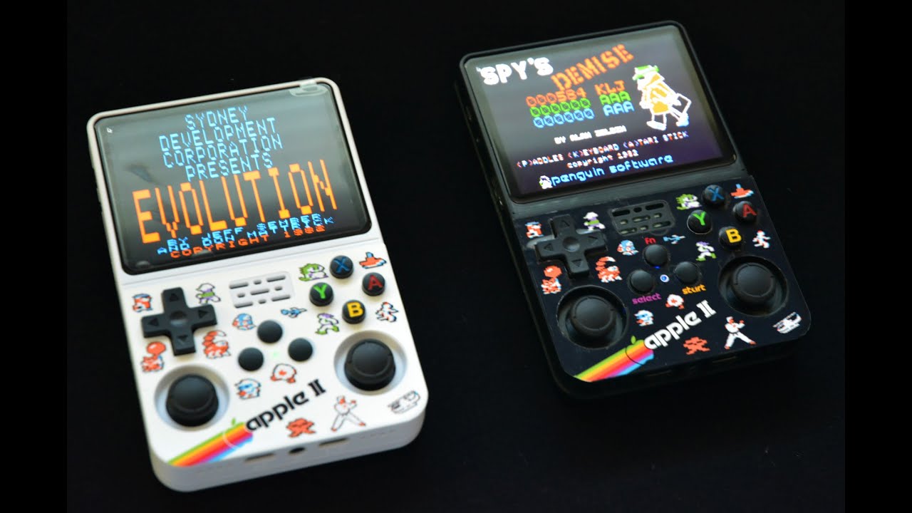R36S Apple II Emulator Handheld – The Ultimate Portable Apple II ...