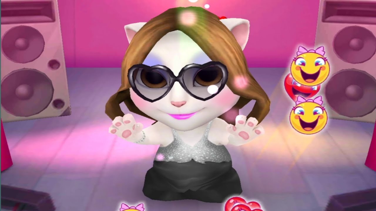 My Talking Angela New Gala Dress Gameplay HD - YouTube