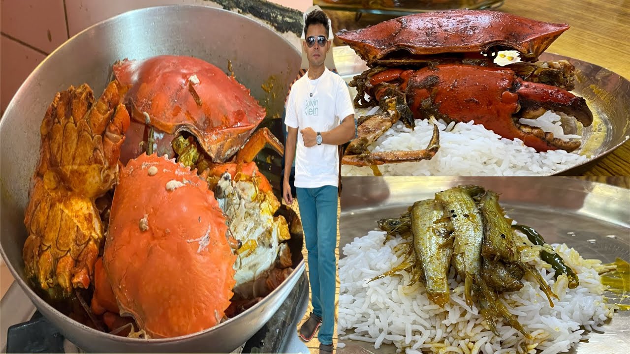 PUJO Ep2 KAKRA JHAL Recipe🤩Giant Crab (700gm & 500gm) Kosha🔥 ...
