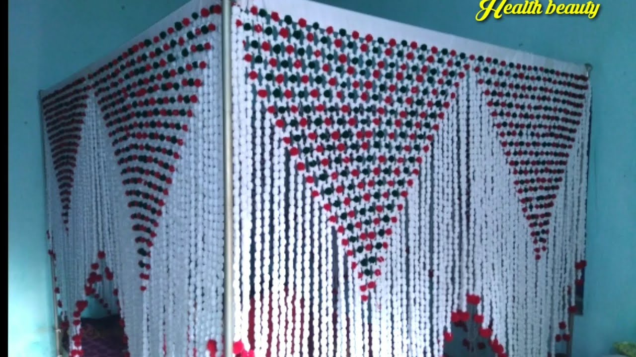 chandni design| home decoration| woolen design| hand carft|suhaag lari ...