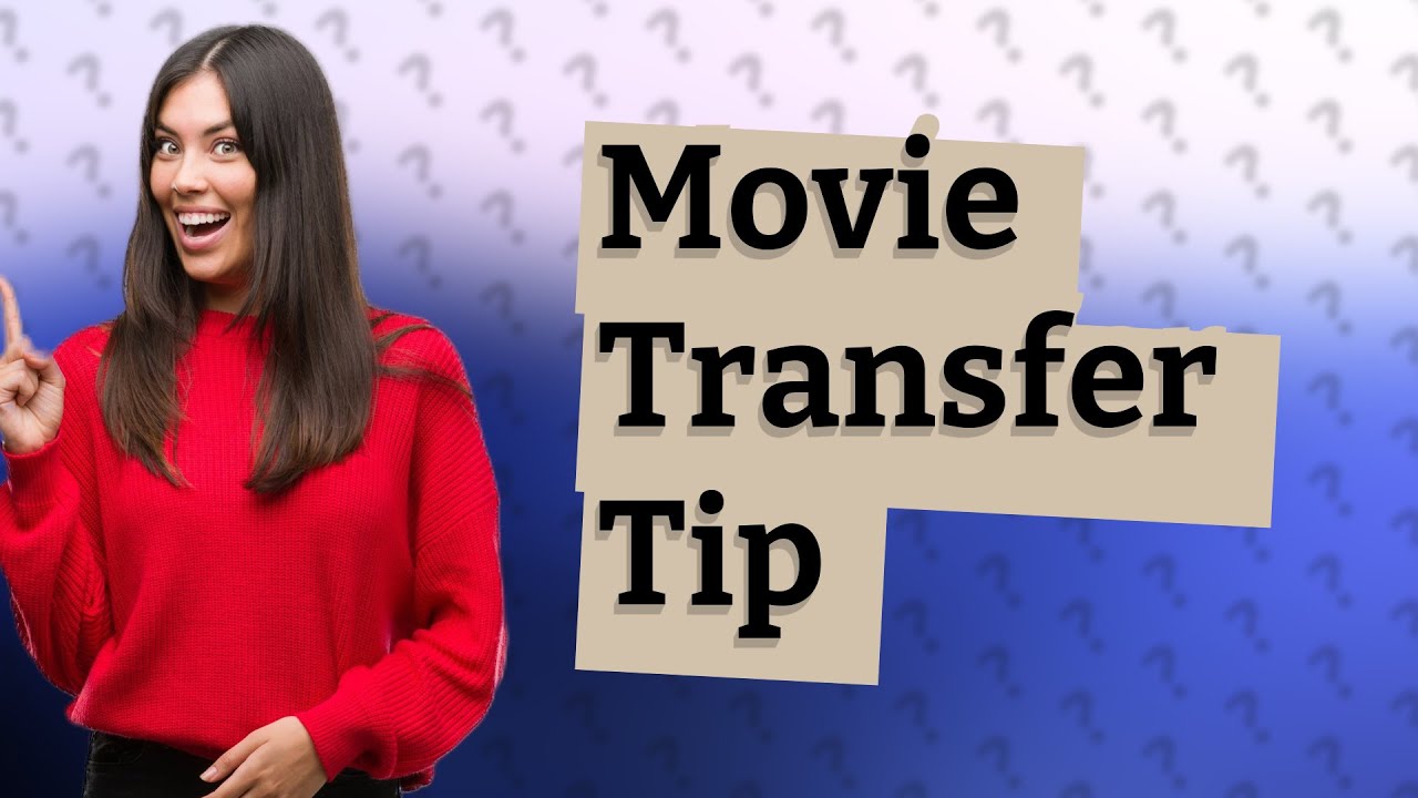 How do I transfer movies to my computer? - YouTube