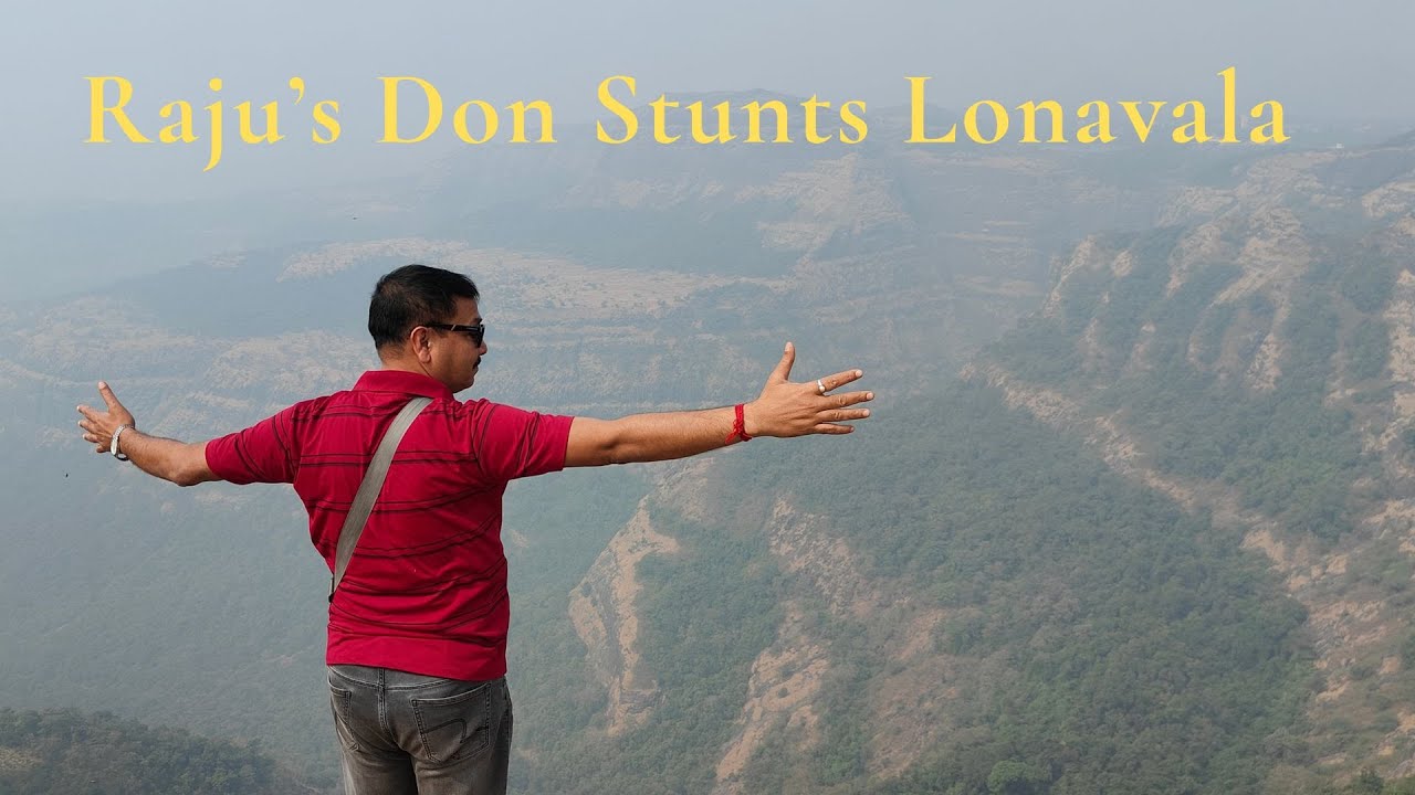 Raju Don's Iconic Shahrukh Khan Pose at Lion Point, Lonavala - YouTube