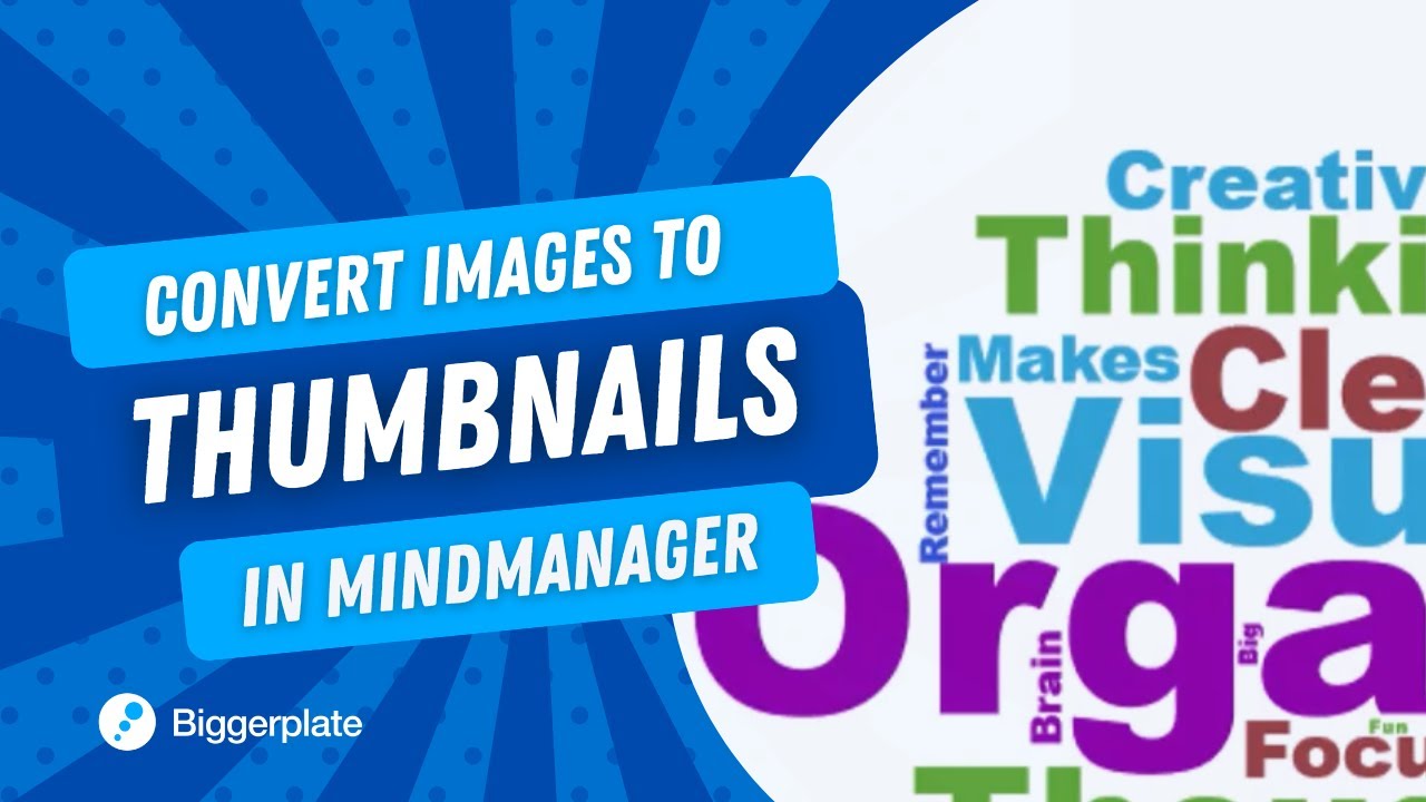 Converting Images to Thumbnails in MindManager - YouTube