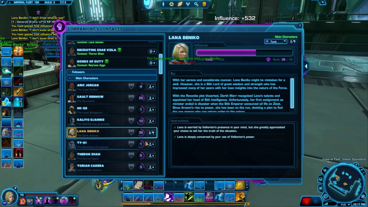SWTOR: Rank up companions cheaply, for now - YouTube