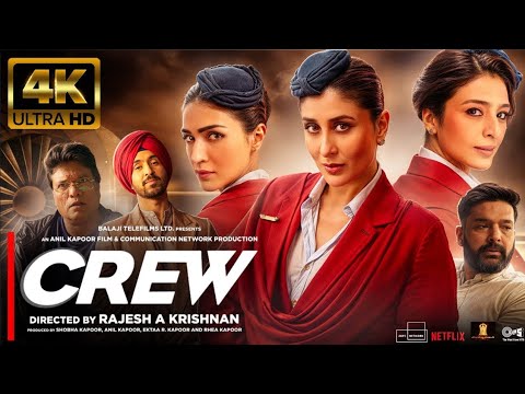 CREW FULL MOVIE IN HINDI HD PART 1| Tabu, Kareena Kapoor, Kiriti Sanon ...