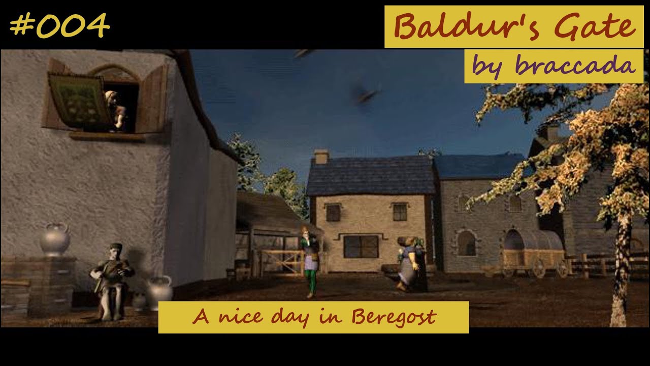 #004 Baldur's Gate 1 (EE) | Beregost | "Hardcore Mode" - YouTube