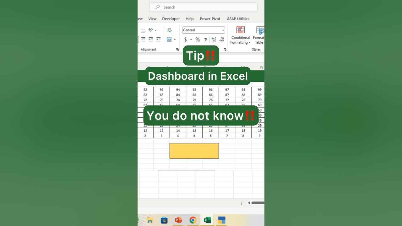 An unique dashboard tip in Excel⁉️ | BPA | BPA Educators - YouTube