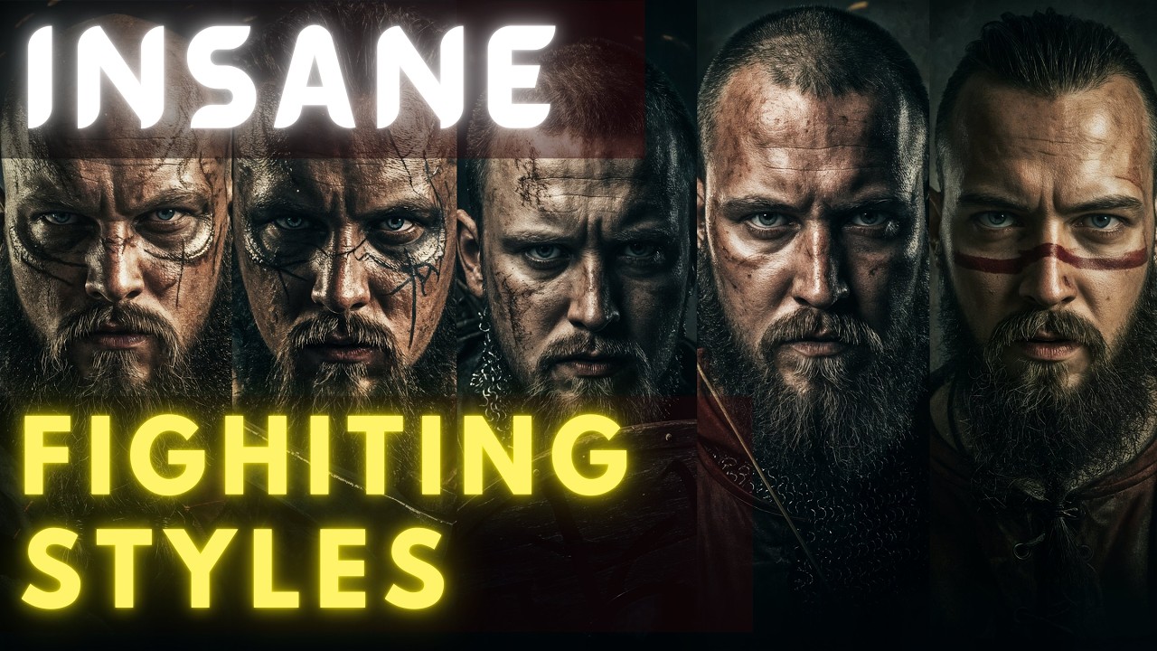 10 Brutal Dark Age Fighting Styles of Elite European Warriors - YouTube