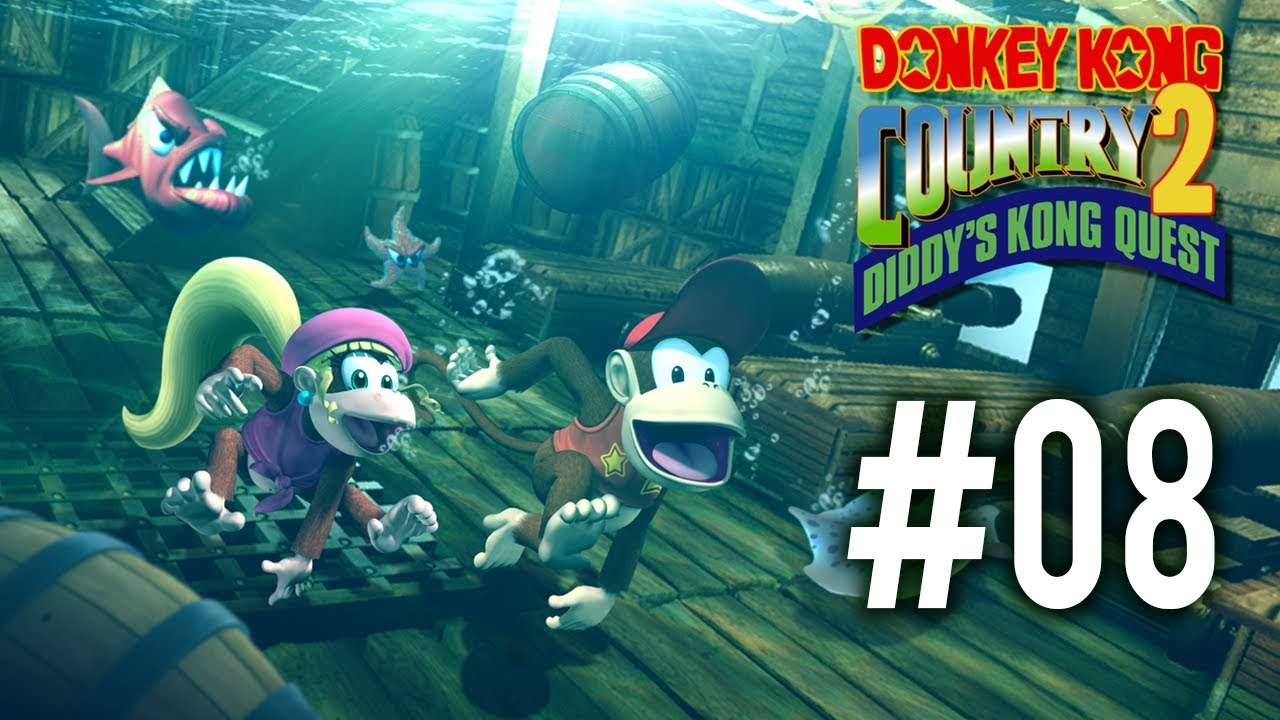 Donkey Kong Country 2 | Guía 102% | #8 Final | Lost World - YouTube