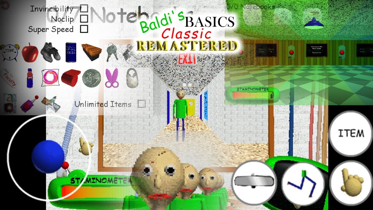 Baldi's Basics Classic Remastered Android (All Codes) - YouTube