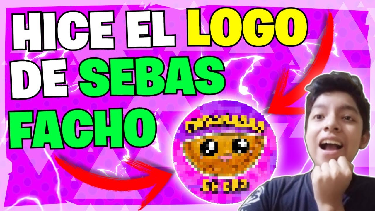 Hago el LOGO de Sebas facho | Como hacer un Logo sin programas. - YouTube