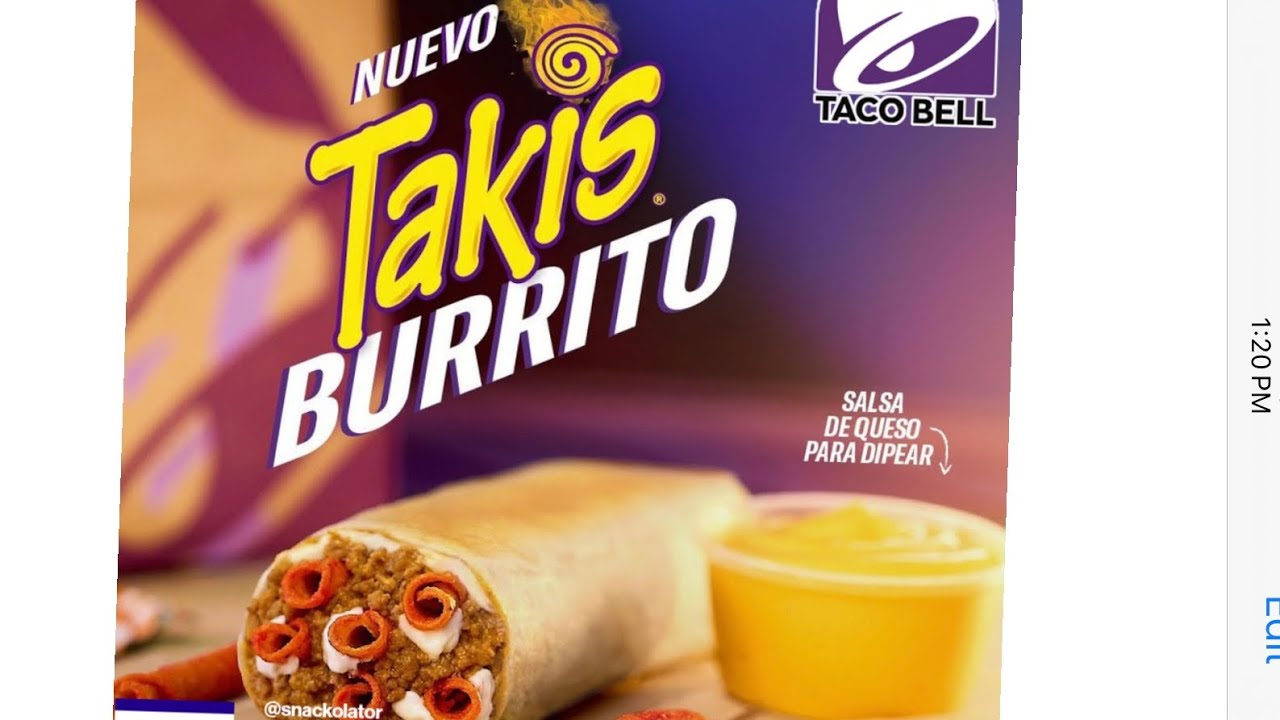 Taco Bell’s Takis Burrito From Costa Rica! - YouTube