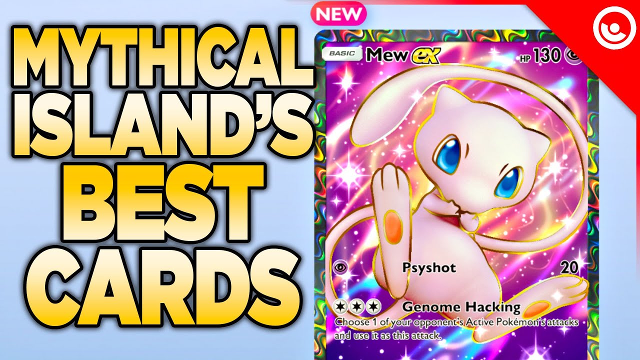 Mythical Island's BEST New Cards - TCG Pocket - YouTube
