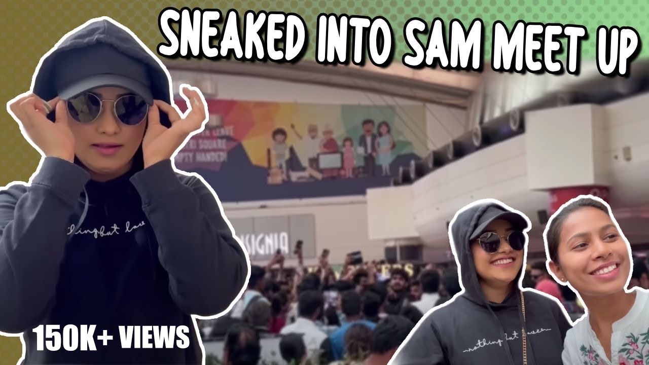 I sneaked into Sam’s Meet-up & he didn’t know | Prank gone wrong ...