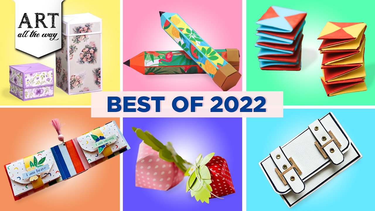 Best Of 2022 | Paper Crafts | Gift Ideas | DIY Projects | Best Of 2022 ...