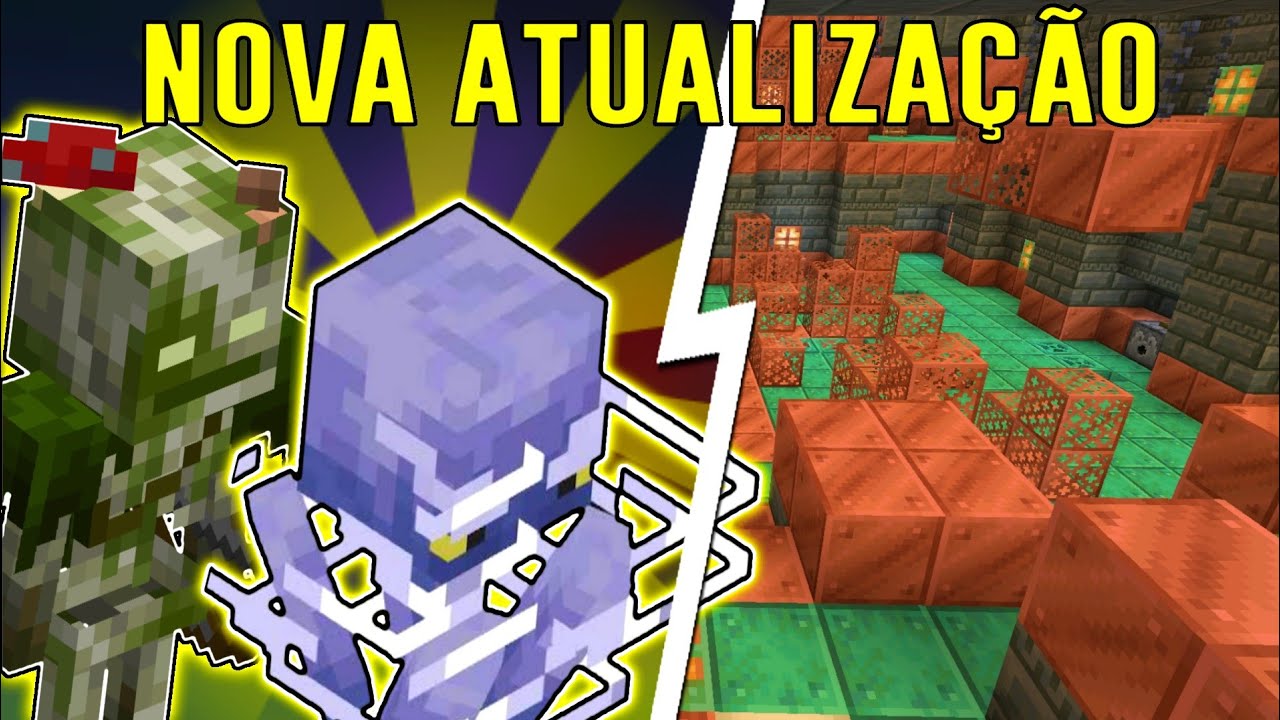 A NOVA ATUALIZAÇÃO DO MINECRAFT 1.21 - YouTube