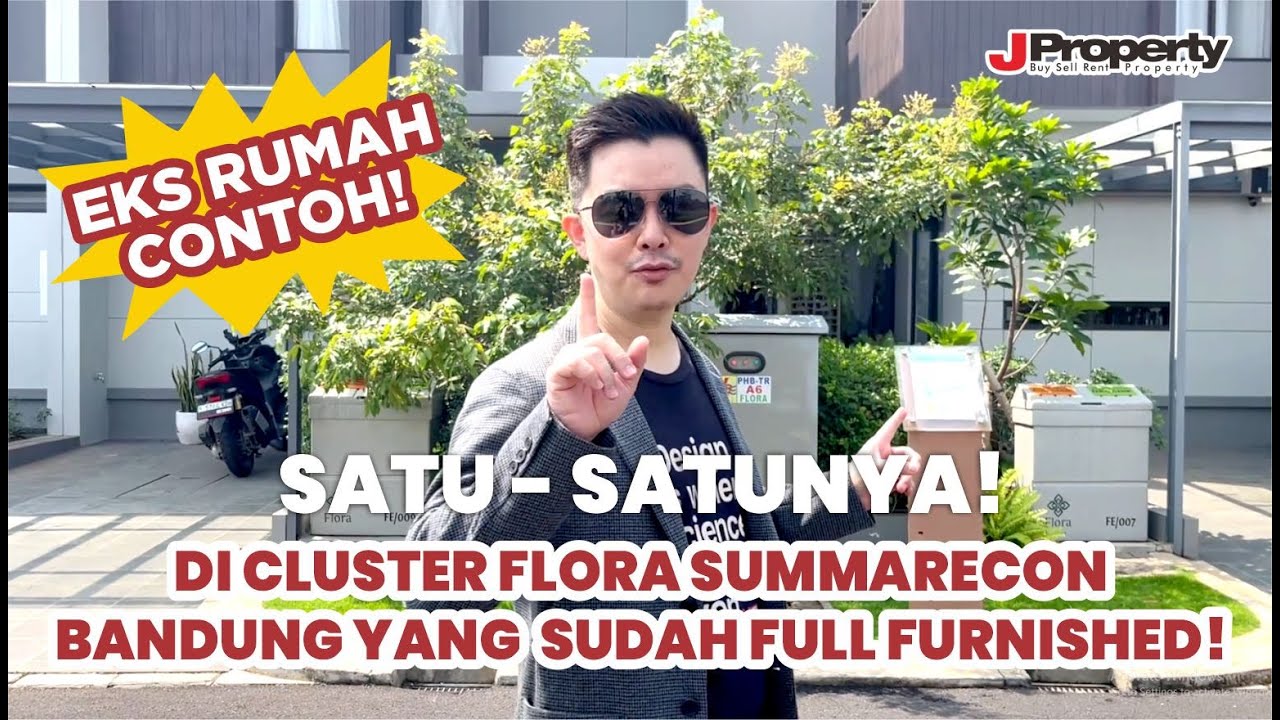 SATU SATUNYA RUMAH DI CLUSTER FLORA SUMMARECON BANDUNG YANG SUDAH FULL ...