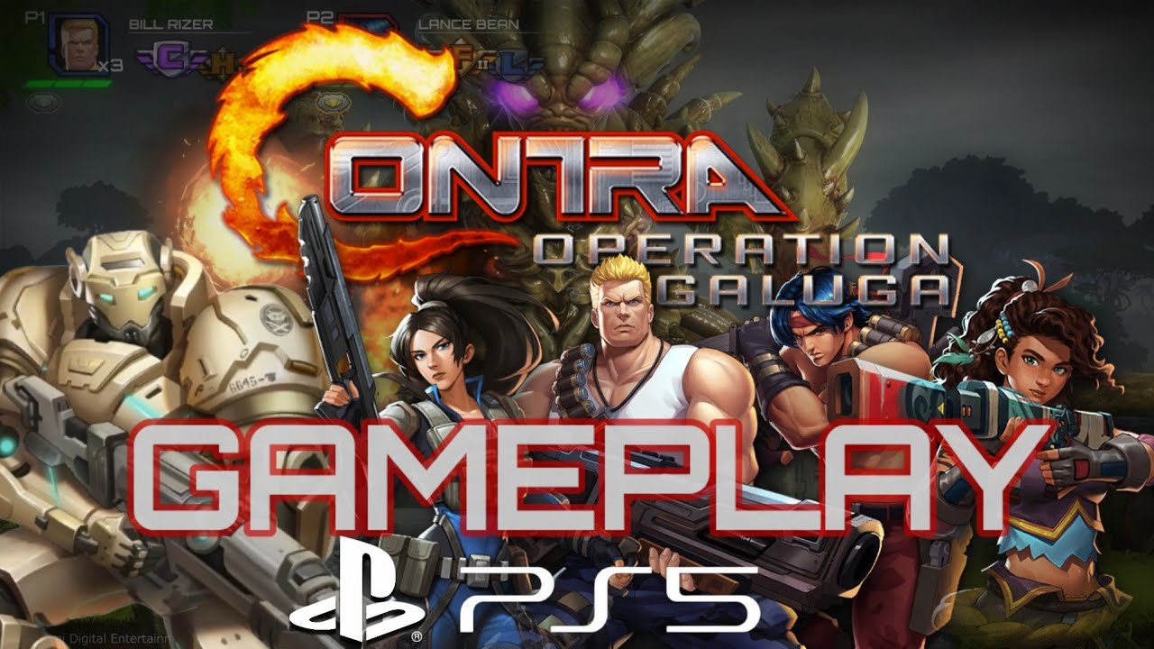 Contra: Operation Galuga - PS5 Gameplay [Story Mode] - YouTube